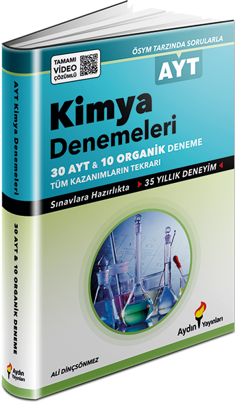 Aydın Yayınları AYT Organik Kimya Denemeleri